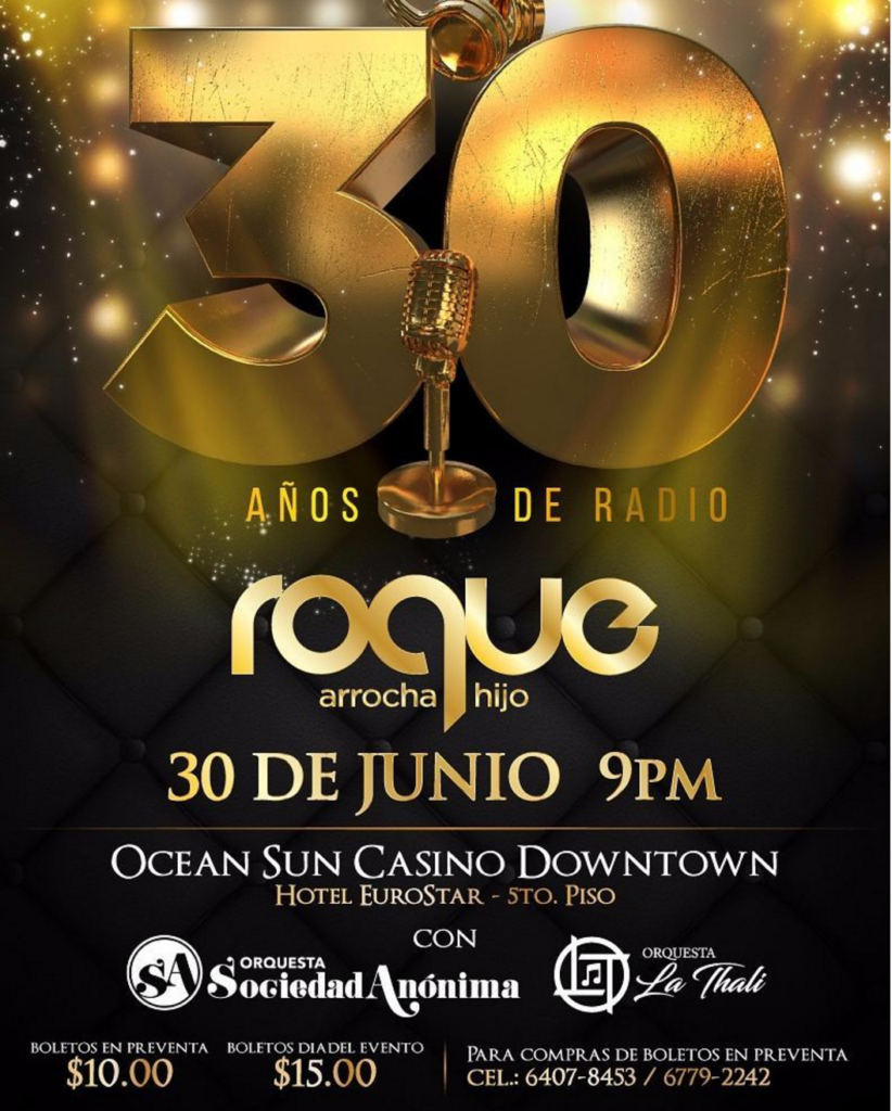 ¡Roque Arrocha hijo celebra sus 30 años en la radio! - Estereo Azul